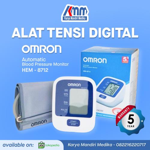 Jual Alat Tensi Digital - Tensimeter OMRON HEM 8712 - omron 8712 - Kab ...