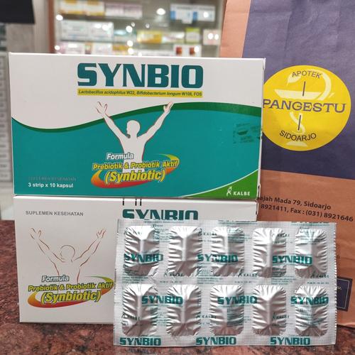 Jual Synbio Probiotik 1 Strip 10 Kapsul / Symbio Sinbio Simbio Sinbyo ...