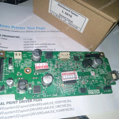 Jual Mainboard Printer Epson L3210 Motherboard Logic Board L3210 ...