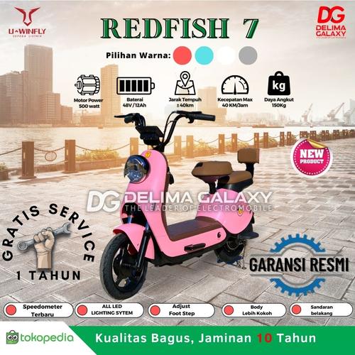 Jual SEPEDA LISTRIK UWINFLY REDFISH 7 / REDFISH 7 / RF-7 GARANSI RESMI ...