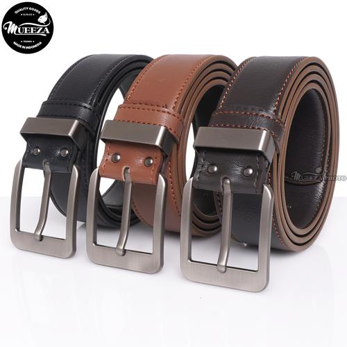 Promo Mueeza Belt Ikat Ban Pinggang pria Kulit Sabuk Gesper Cowok RCSJ4 ...
