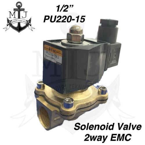 Jual Selenoid valve 2 way EMC PU220-15 - with timer - Jakarta Barat ...