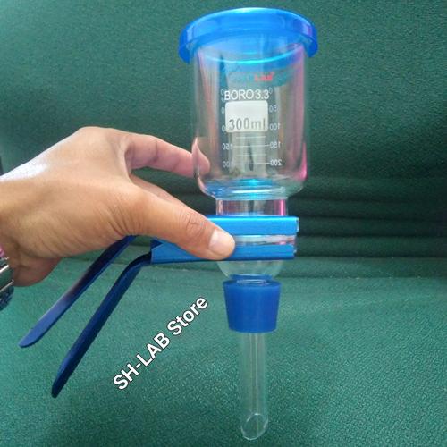 Promo Glass Funnel Clamp Aluminium Dan Filtering Head For Vacuum ...