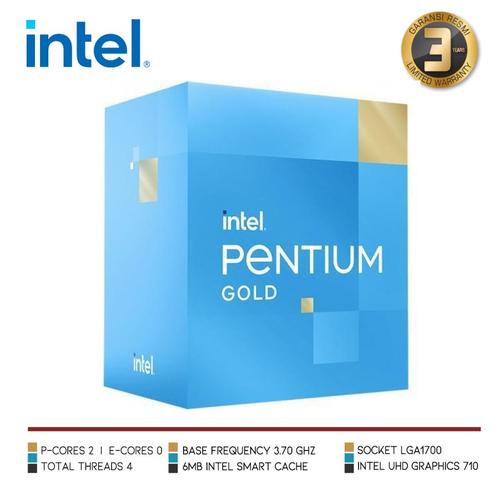 Jual Intel Pentium GOLD G7400 BOX CPU 3.7GHz 2 Core (2P+0E) LGA 1700 ...