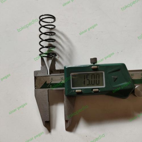 Jual spring tekan baja 1.5 mm x id 15 mm x od 18 mm x panjang 40 mm ...