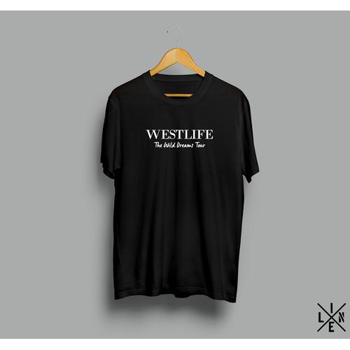 Jual XLINE Kaos Distro / T-Shirt Distro BAND WESTLIFE The Wild Dream ...