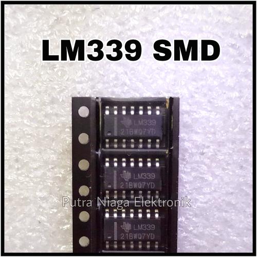Jual ic LM339 SMD SOP8 / LM339DR LM 339 Op Amp - Kota Bandung - Putra Niaga Elektronik | Tokopedia
