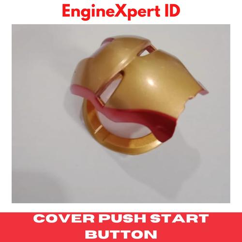 Jual Cover Push Start Button / Cover Push Engine Start Ironman Gold ...