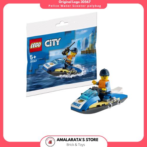 Jual LEGO City Minifigure 30567 Police Water Scooter polybag - Kota ...