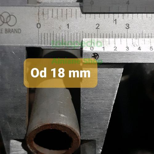 Jual Pipa Besi Seamless Od 18 mm / Id 13 mm Tebal 2,5 mm - 50 cm - Kota ...