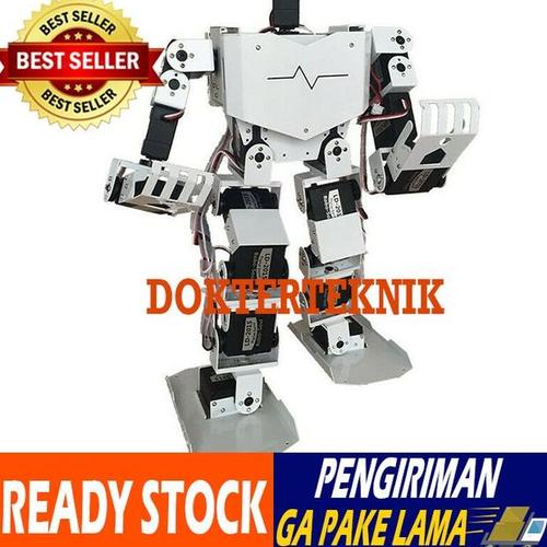Jual Humanoid Robot Soul Dance Robot Arduino 19dof Bipedal Robot Frame