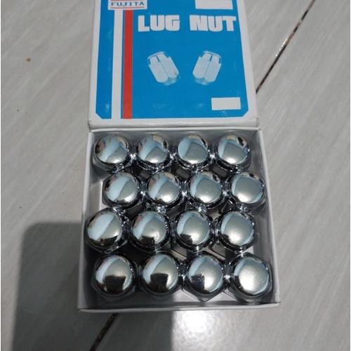 Jual Mur Baut Roda Velg Ban Mobil Lugnut Ukuran 1.5 Chrome - Kab ...