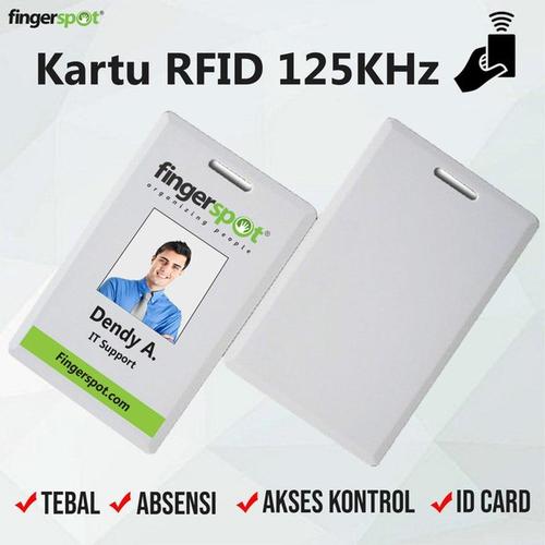 Jual KARTU RFID 125 kHz PROXIMITY CARD RFID TAG BERLUBANG - Kab. Gresik ...