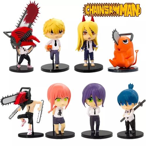 Jual Action Figure Chainsaw Man Set 5 Denji Power Nendoroid Chain Saw ...