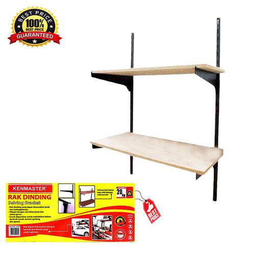 Jual KENMASTER Rak Dinding 2 Susun Besi Selving Bracket - Jakarta Utara ...