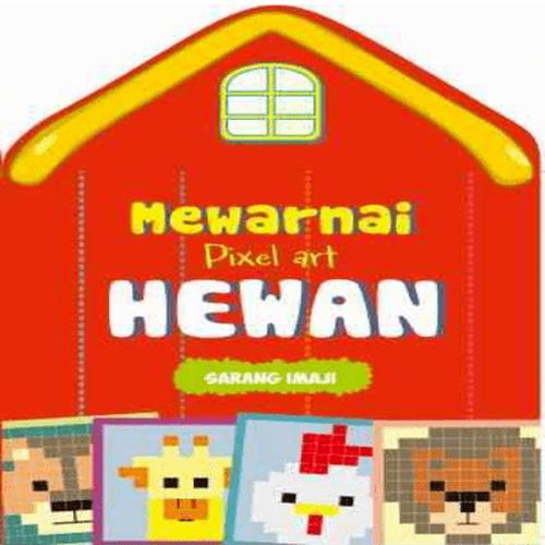 Jual Mewarnai Pixel Art - Hewan - Kota Surabaya - MR&NATHAN | Tokopedia