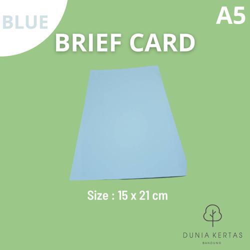 Jual Kertas Brief Card BC Manila Biru A5 - Kota Bandung - Dunia Kertas ...