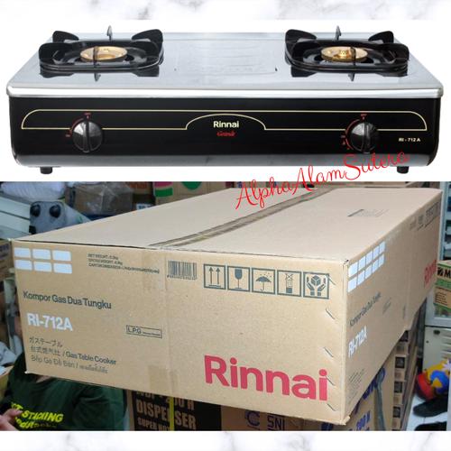 Jual Rinnai RI-712 A Kompor Gas Grande 2 Tungku Kuningan RI-712A ...