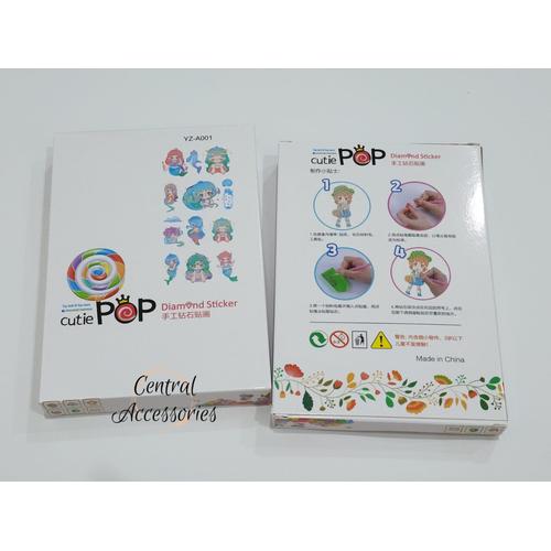 Jual MAINAN ANAK STICKER DIY 5D DIAMOND CUTIE POP STIKER EDUKASI ...