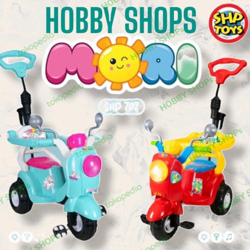 Jual SHP Mori 702 Sepeda Anak Roda Tiga Dorongan Besi - tosca - Jakarta ...