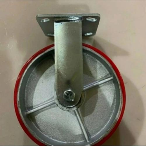 Jual Roda Pu Merah Heavy Duty 8 inch Mati - Jakarta Barat - TOKO ...