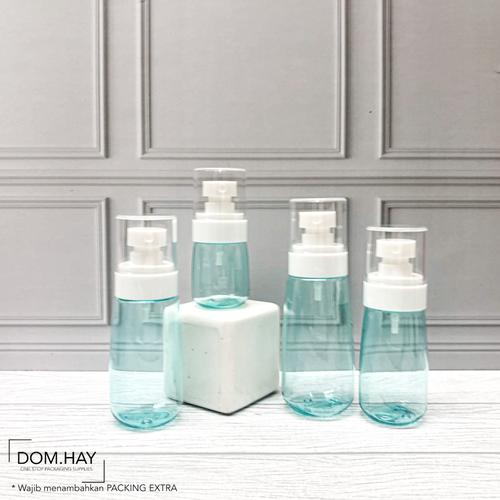 Jual botol plastik spray face mist BIRU 30ml 60ml 80ml 100ml - 60ml ...