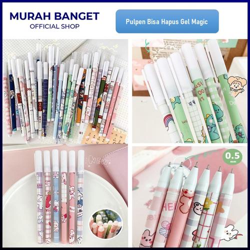 Jual Pulpen Bisa Hapus Bolpoin Gel Pen Erasable Pulpen Motif Karakter ...