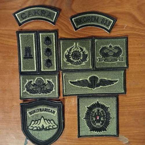 Jual PAPAN NAMA PDL TNI AD TERBARU di perkeras - Kota Bandung - Mahendra Bordir | Tokopedia