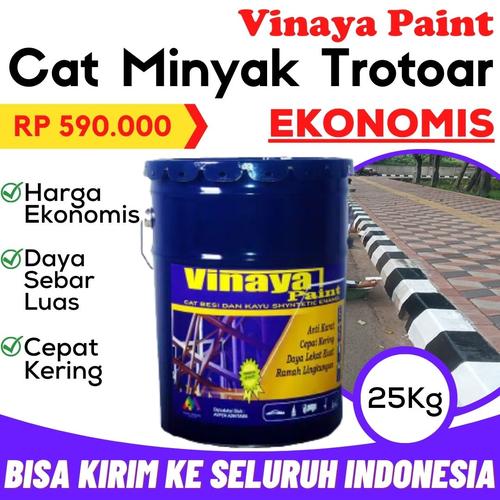 Jual Cat Minyak Cat jalan & Cat Trotoar 20kg Cat kansteen - Kab ...
