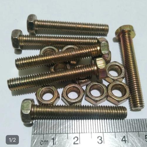 Jual BAUT MUR KUNING HEX M6 X 40 MM(KUNCI 10) - Jakarta Pusat - ZAFA ...