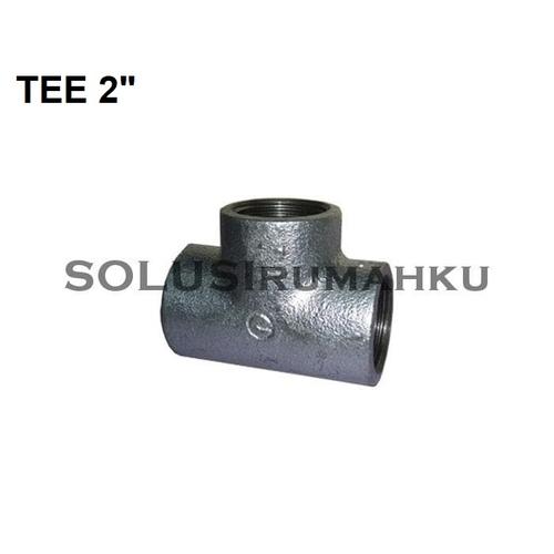 Jual Tee Galvanis 2” Cabang Tiga Socket T Drat Besi Te Galv 2 Inch ...