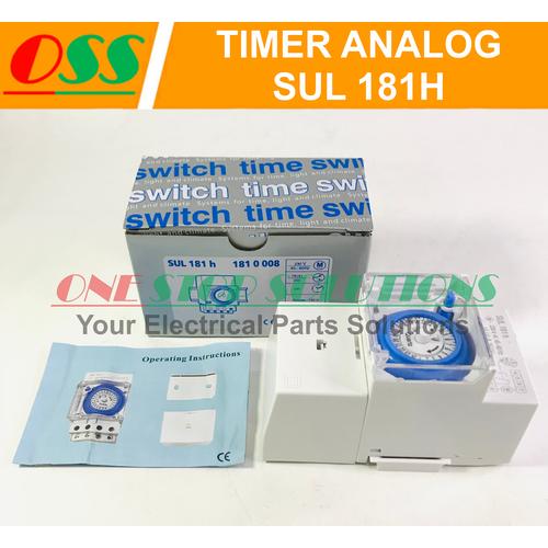 Jual TIMER ANALOG SWITCH 24 JAM PANEL OTOMATIS SUL 181H - Jakarta Barat ...