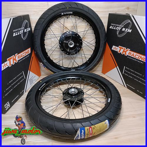 Jual paket velg rx king ring 17 TK racing plus ban IRC FASTI PRO 90/80 ...
