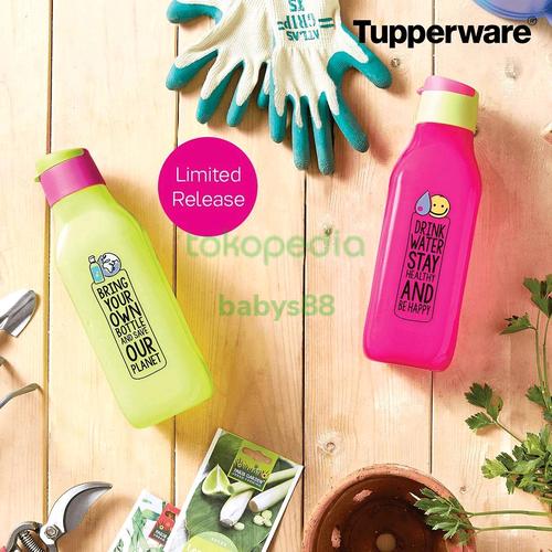Jual BOTOL MINUM NEON TUPPERWARE 1LITER - ECO NEON BOTTLE TUPPERWARE ...