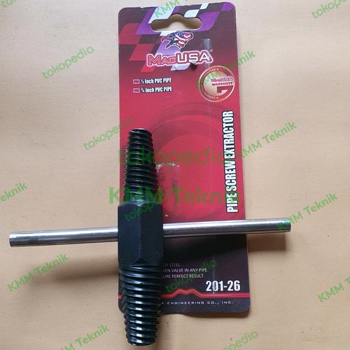 Jual PIPE SCREW EXTRACTOR MacUSA ALAT 1/2" 3/4" ALAT BUKA BAUT KRAN ...