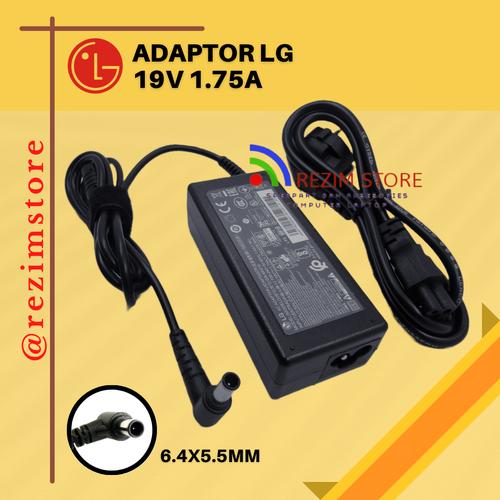 Jual LG 19V 1.7A AC Power Adapter Monitor Adaptor LED LCD Monitor TV LG ...
