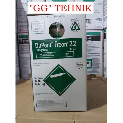 Jual Freon Dupont 22 R22 Refrigerant Shanghai - Jakarta Barat ...