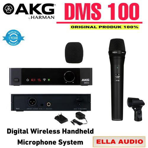 Jual AKG DMS 100 Digital Wireless Handheld Microphone System - Jakarta ...