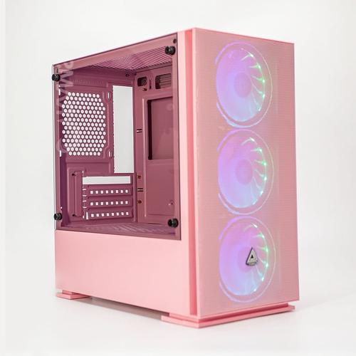 Jual PARADOX GAMING DURANDAL PINK Tempered Glass Micro mATX Mini ITX ...
