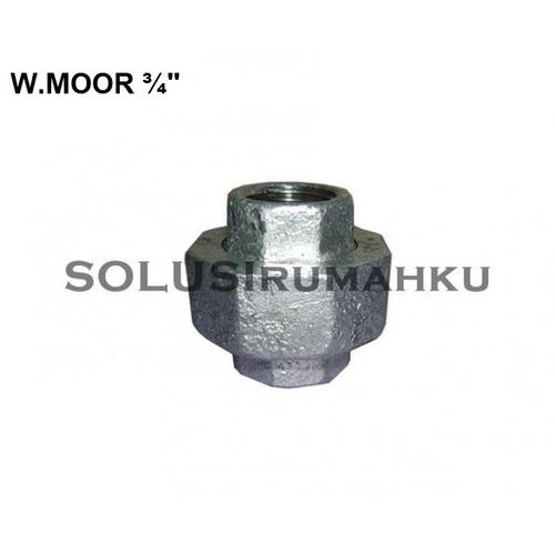 Jual Watermoor Galvanis 3/4" Watermur Water Mur Moer Mor Moor Besi 3/4 ...