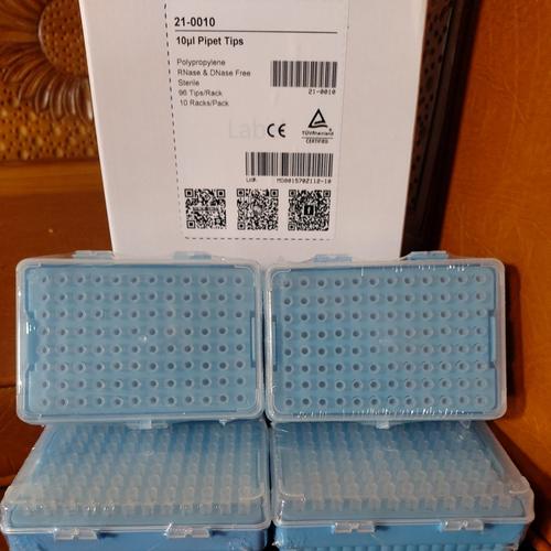 Jual Pipet Tips White 10 µl , Sterile , Rack pack | Biologix - Kota ...