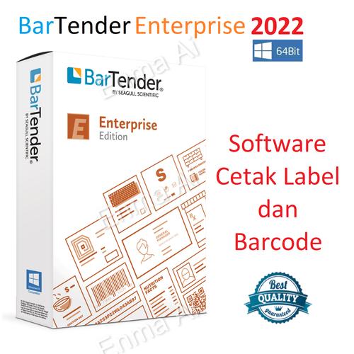 Jual Bartender Enterprise 2022 Software Cetak Label Barcode QR - Kab ...