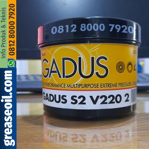 Jual SHELL GADUS S2 V220 2 Grease Lithium (Shell Alvania EP 2) Can 500 ...