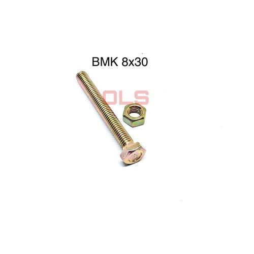 Jual Baut Mur M8x30 Kuning Kunci 12 Panjang 3cm 8mm BMK - Jakarta Utara ...