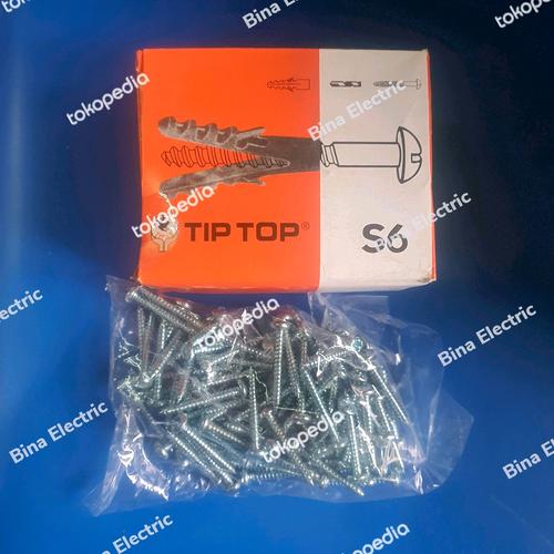 Jual Fisher S6 + Skrup isi 100pcs / Fiser S 6 s6 + Skrup - Jakarta ...