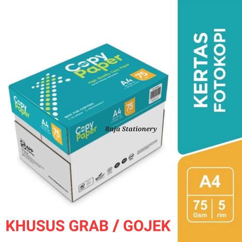 Jual COPY PAPER A4 75GR KERTAS HVS A4 FOTOKOPI KUALITAS PAPERONE [5PCS ...