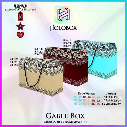 Jual KOTAK|KUE|BOX|GABLE|KADO|PACKAGING|TOPLES|HAMPERS|B3 - A2-05 ...