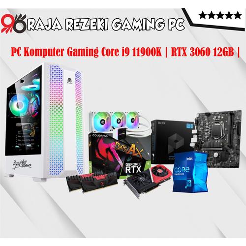 Jual PC Rakitan Intel Core i9-11900k Gaming Editing Render | RTX 3060 ...