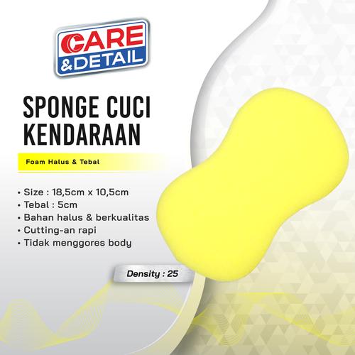 Jual Sponge Cuci Mobil Motor Kendaraan Busa Foam Spons Car Wash Shampoo ...