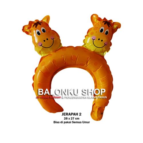 Jual Balon Bando Karakter Animal / Balon Bando Hewan / Animal Head Band ...